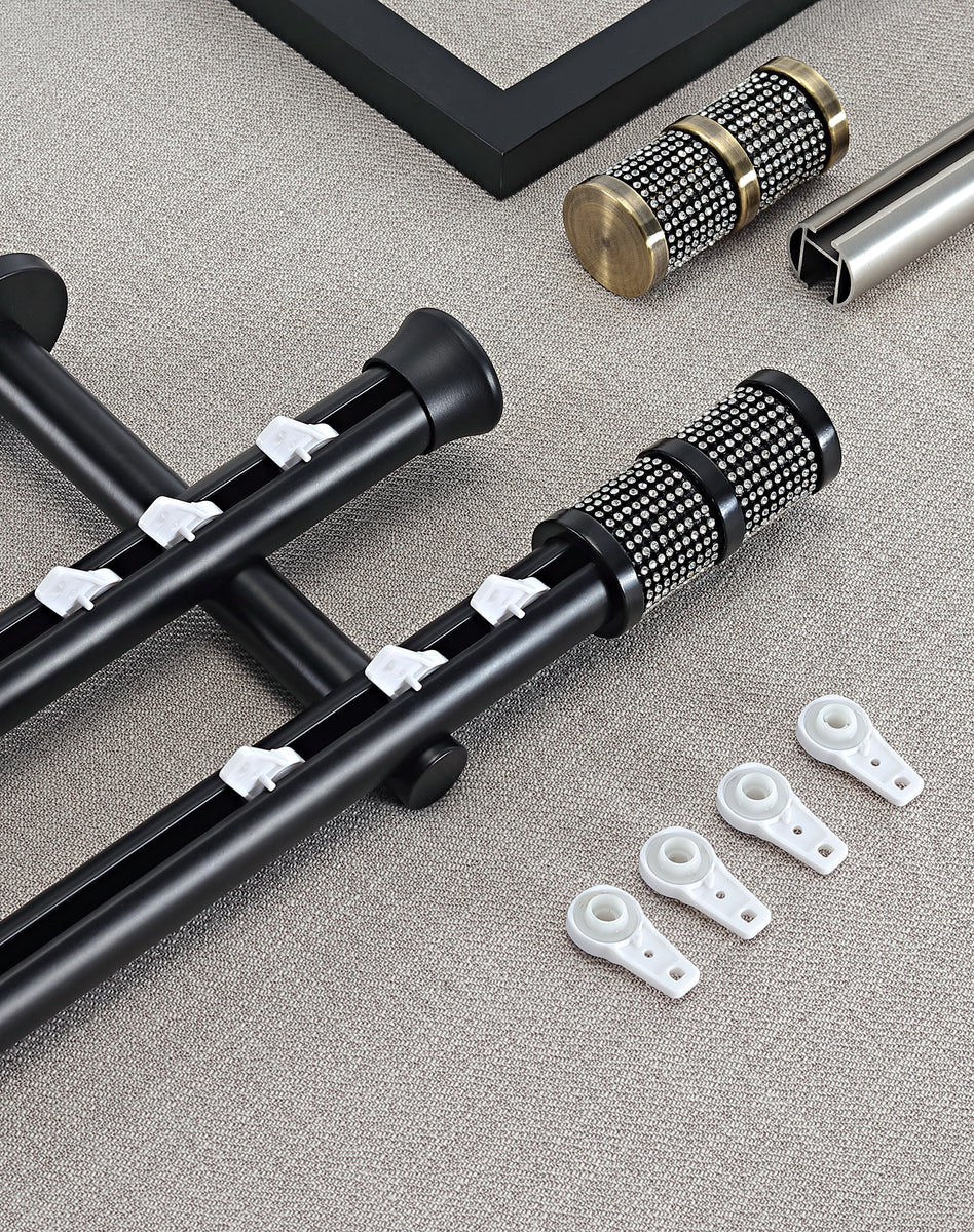 1-1/8"(28mm) Vanessa Channel Rod System – Breen Drapery Hardware Limited