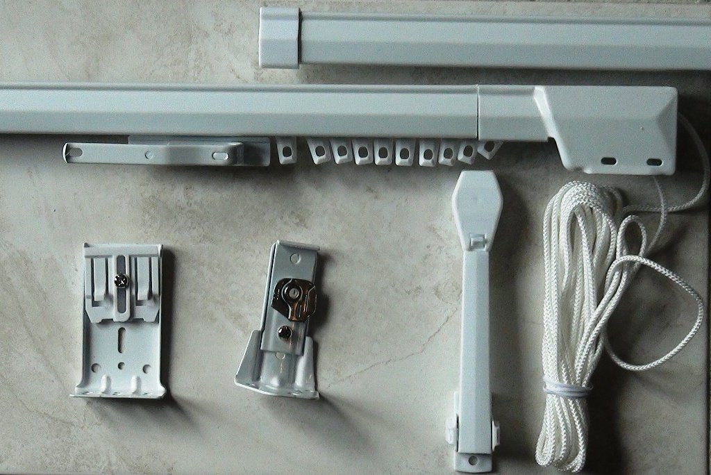 38" - 66" Supreme Heavy Duty Traverse Rod One Way Draw Right: Product ...