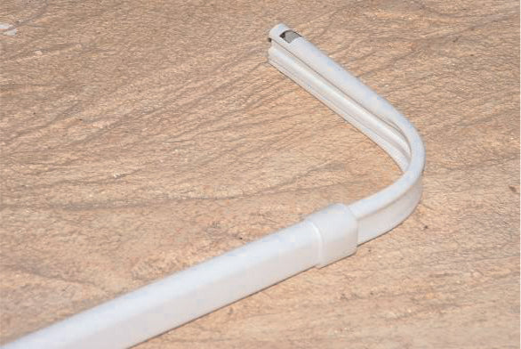 48" - 84" 1" Curtain Rod with 2-1/2" return: Product Number 2125 ...