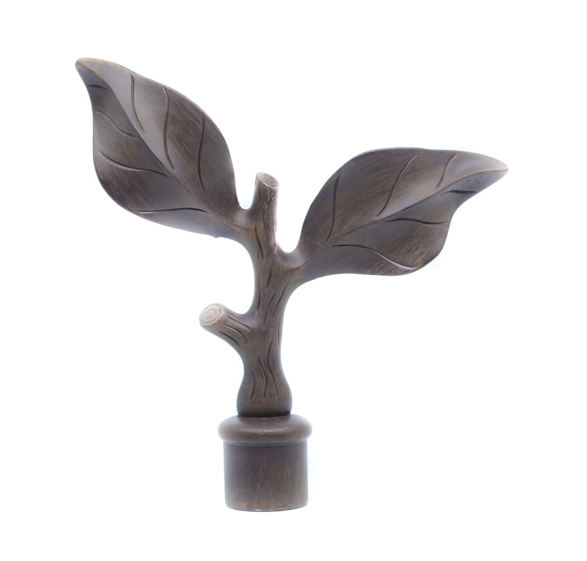Leaf Finial: Product Number 2608 – Breen Drapery Hardware Limited